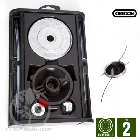 Tête débroussailleuse Oregon Jet-Fit 2 fils aluminium.